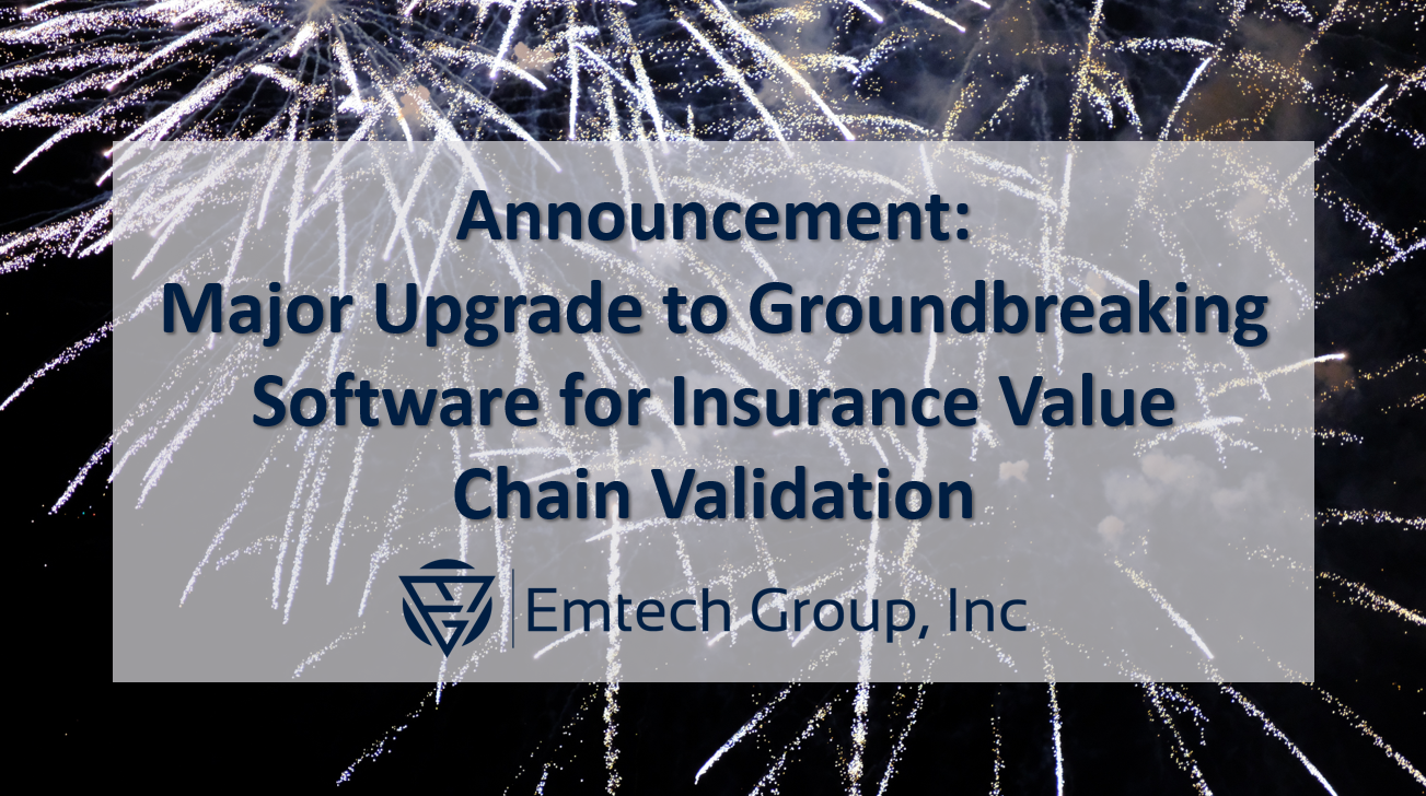 Emtech Announces Upgrade to QA Software for Insurance