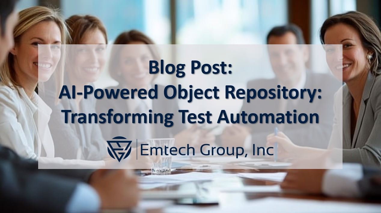 AI-Powered Object Repository: Transforming Test Automation